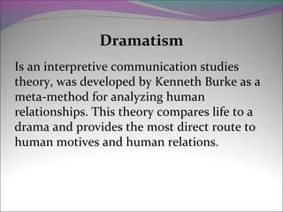 Theories of symbolic organisation | PPT