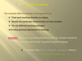 Theories of Teaching in TEFL | PPTX