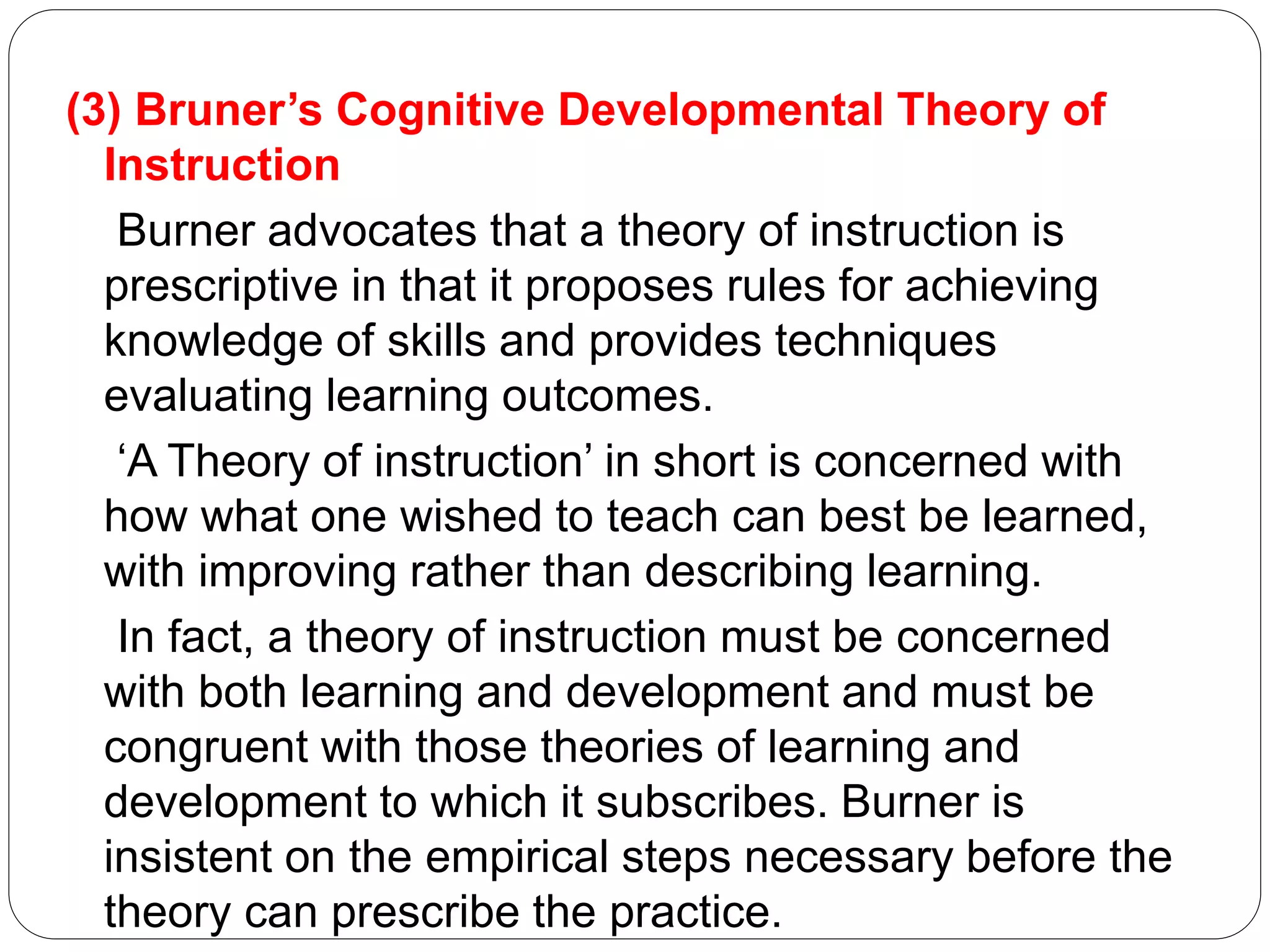 Theories of teaching | PPTX