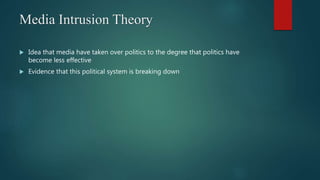 Theories of the effect of media on society ppt | PPTX