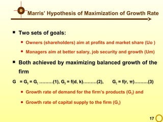 Theories of the firm and types of the business organizations gp | PPT