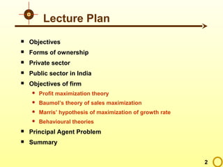 Theories of the firm and types of the business organizations gp | PPT