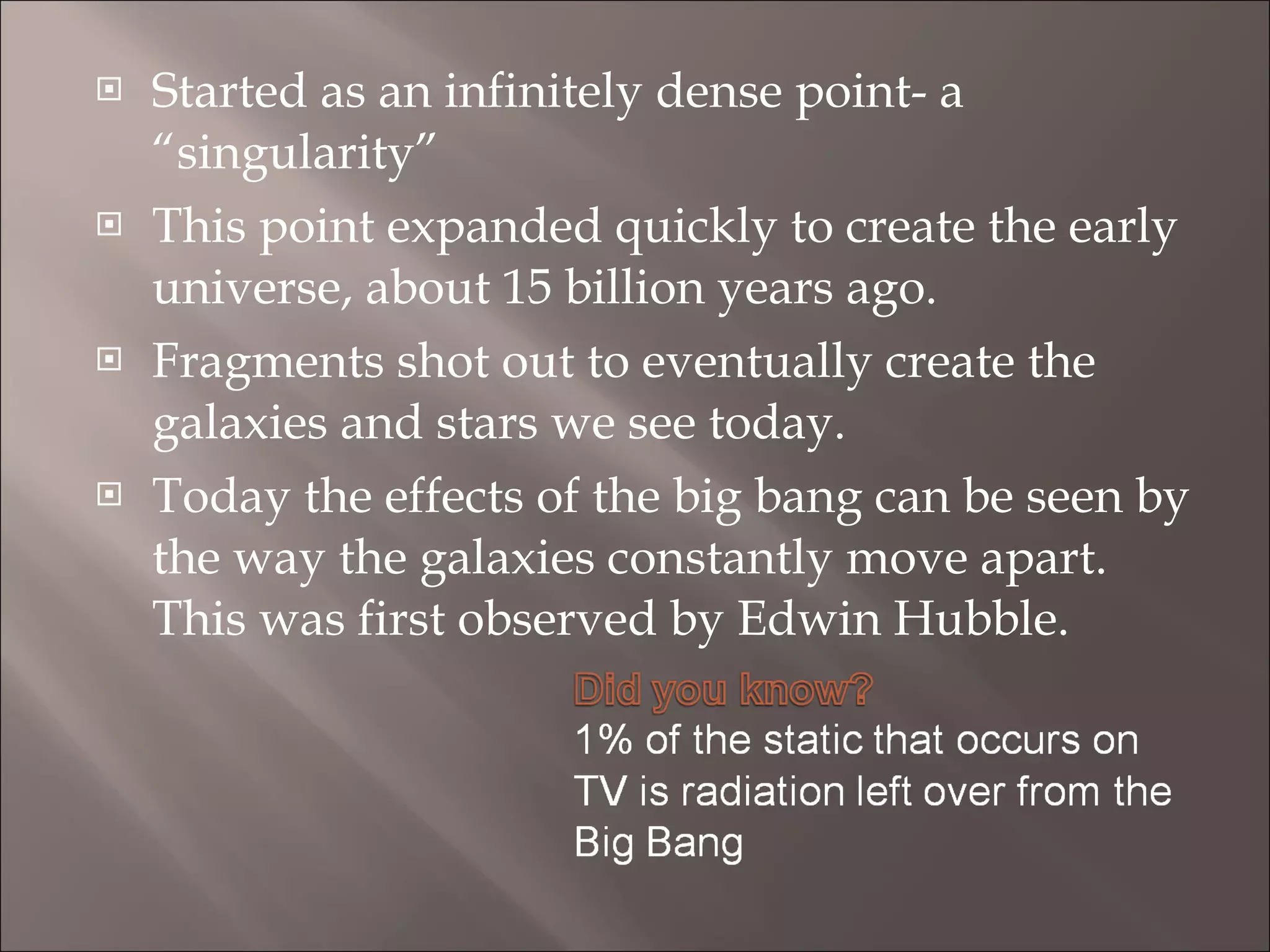 Theories Of The Universe | PPT