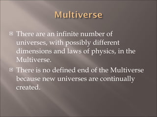 Theories Of The Universe | PPT
