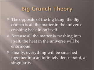 Theories Of The Universe | PPT