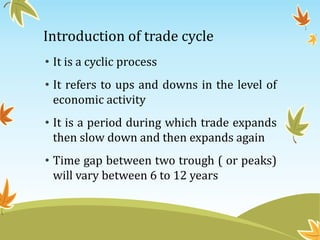 Theories of trade cycle | PPTX