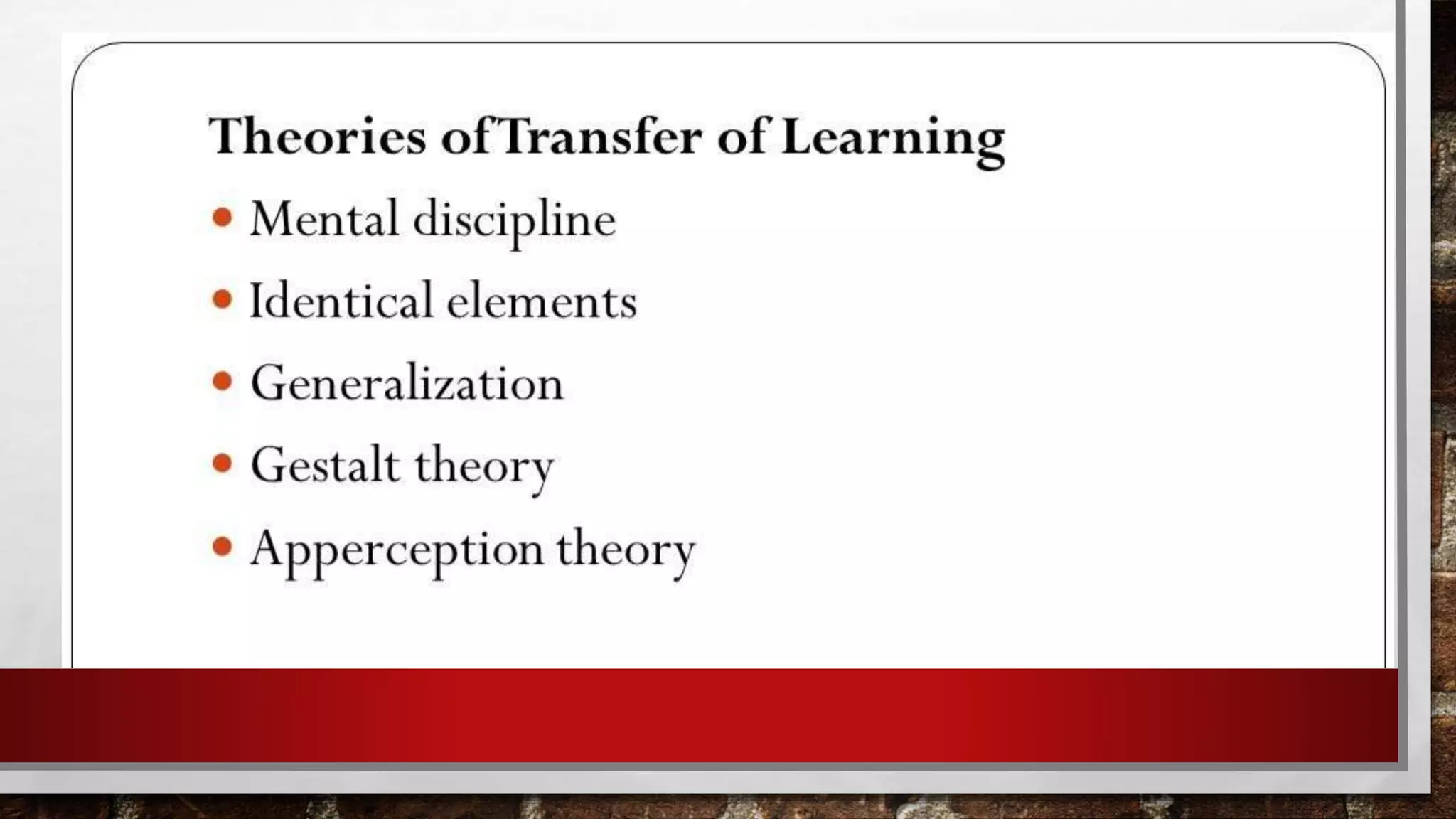 Theories of transfer of learning paper 2.pptx