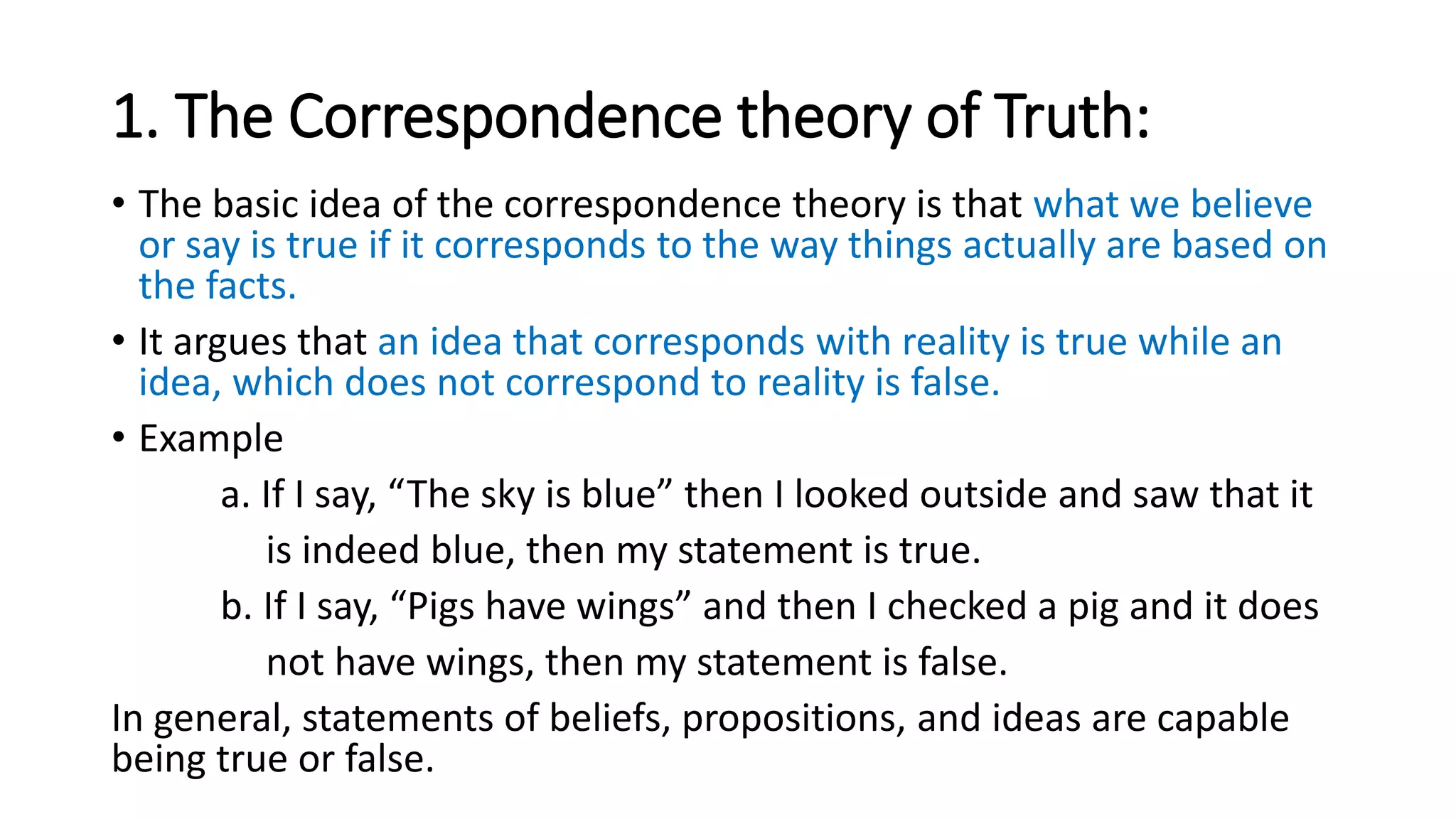 Theories of Truth.pptx