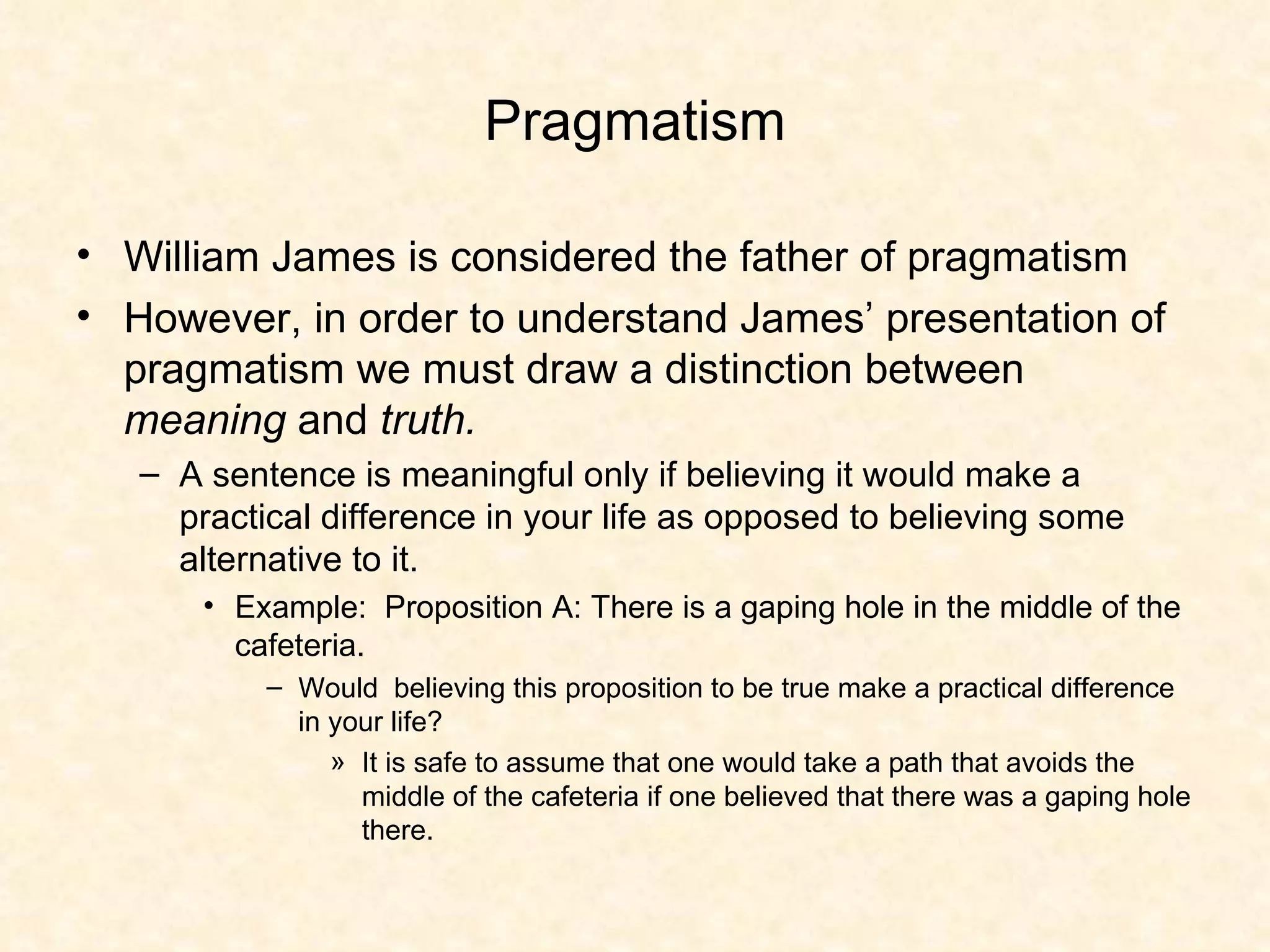 Theories of Truth Powerpoint | PPT