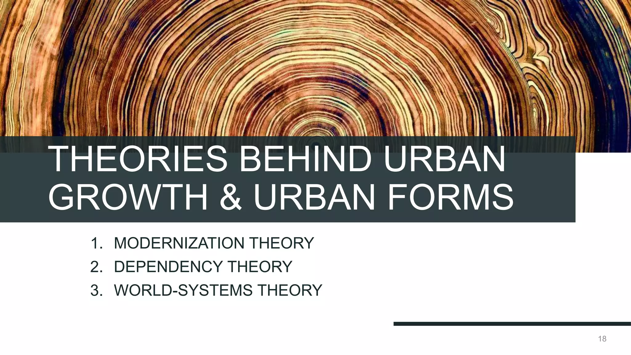 Theories of Urban Growth; Urban Forms | PPTX