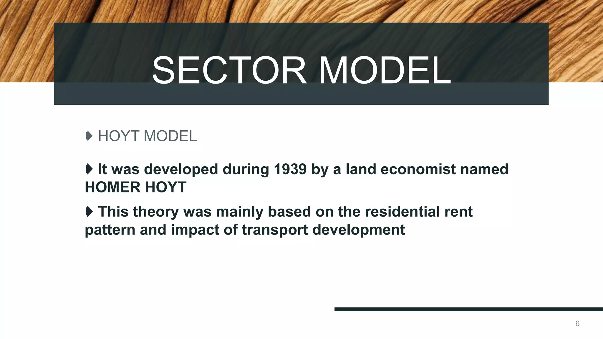 Theories of Urban Growth; Urban Forms | PPTX