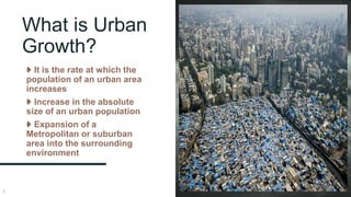 Theories of Urban Growth; Urban Forms | PPTX