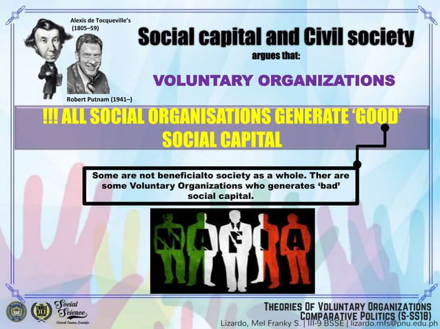 Theories of voluntary organizations | PPT