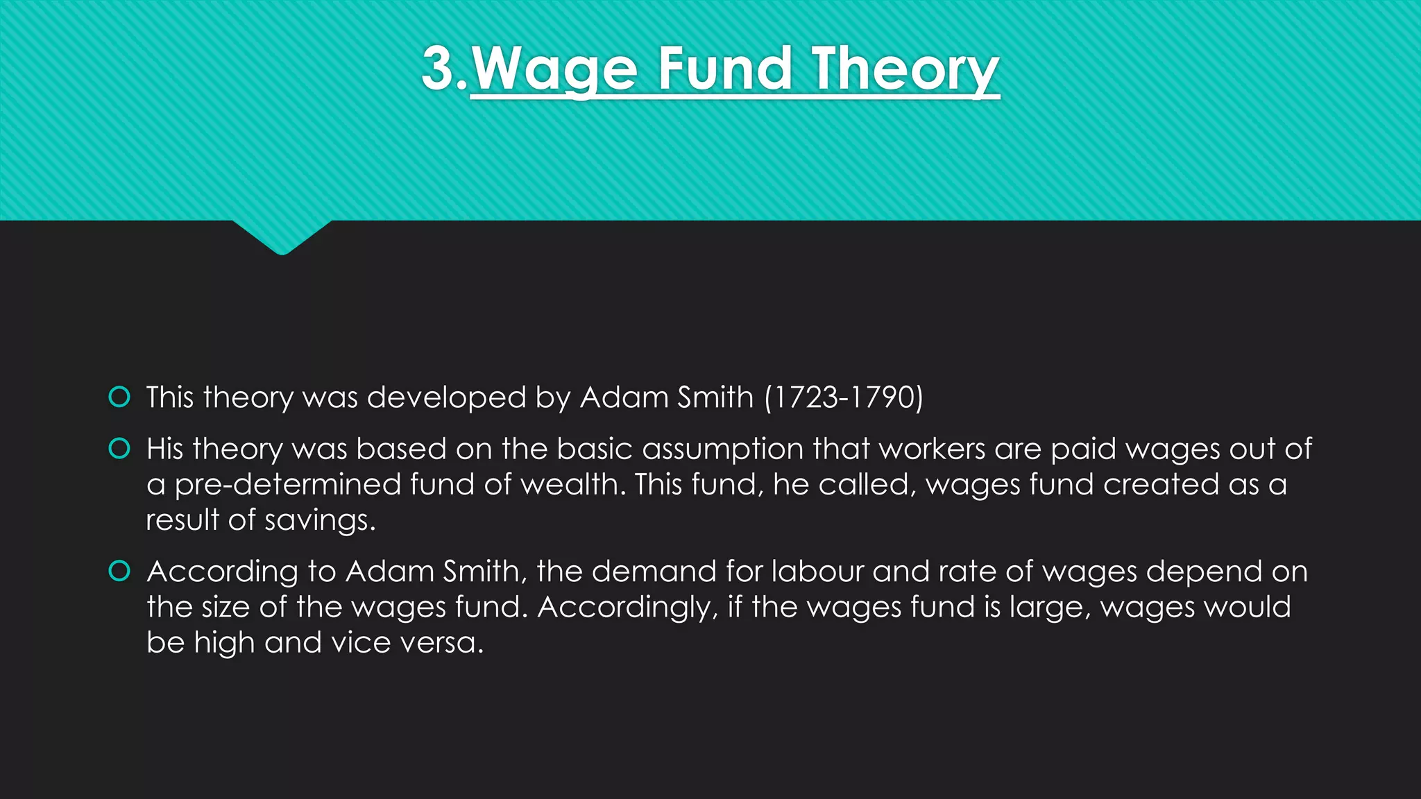 Theories of wages | PDF