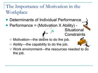 Theories of work motivation | PPT