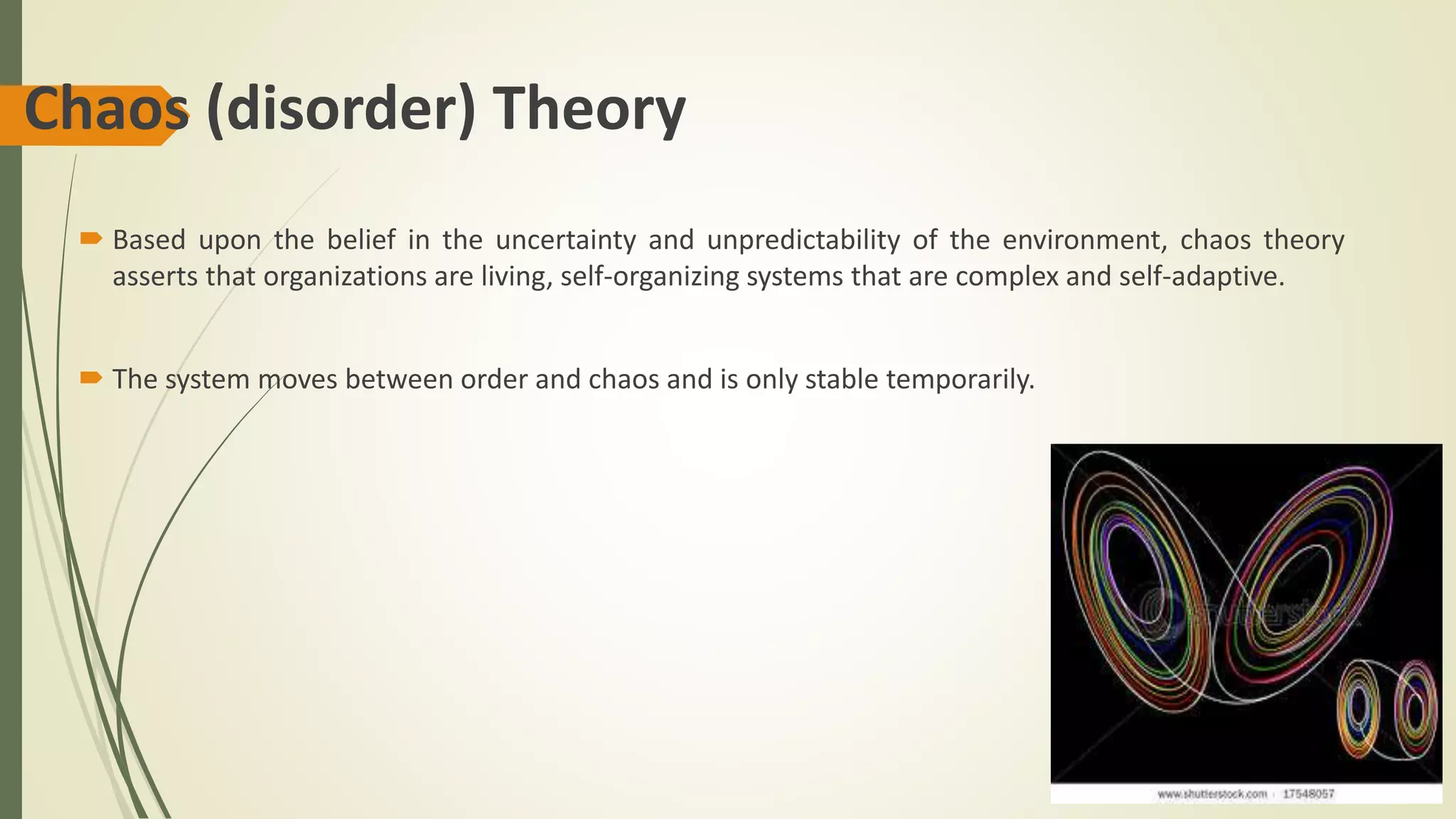Theories on organization management | PPTX