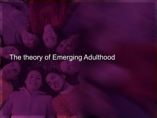 Theories on adulthood - Adult Health 1 PCU MAN | PPTX