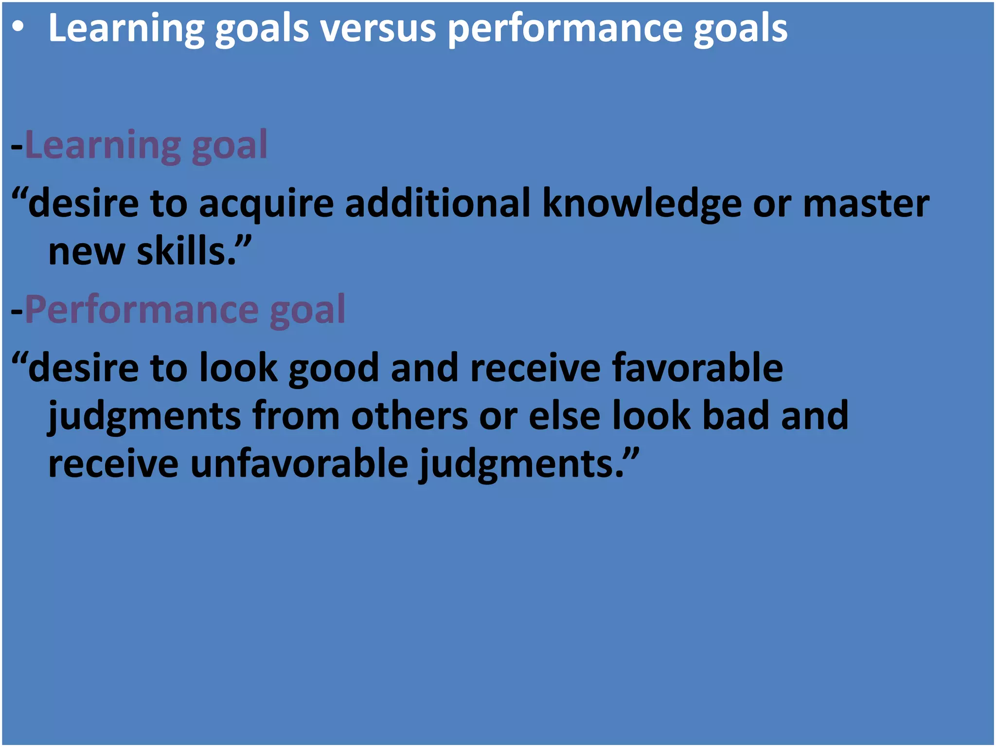 Theories on factors affecting motivation | PPTX