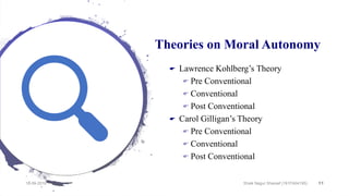 Theories on moral autonomy | PPTX