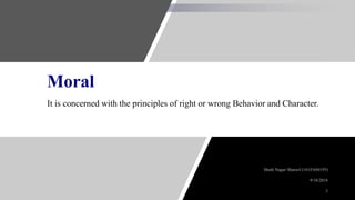 Theories on moral autonomy | PPTX