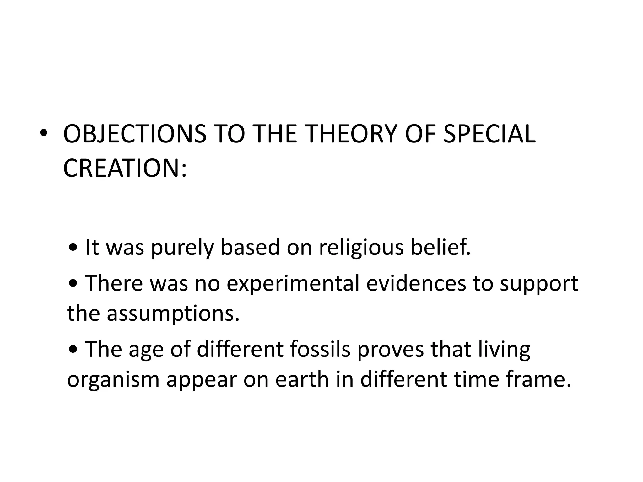 ZOO1 -Theories on the origin of life | PPTX