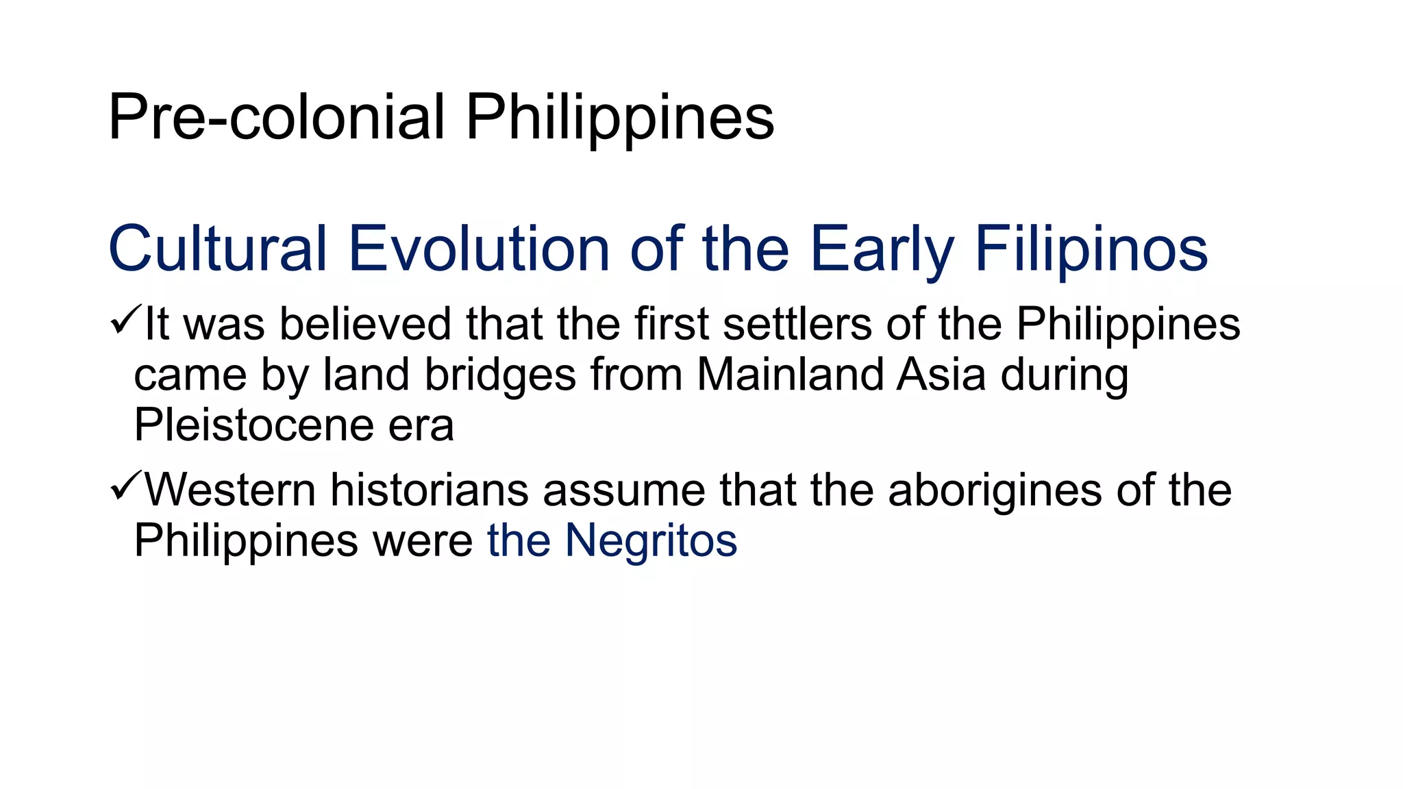 Theories on the origin of the filipinos | PPTX