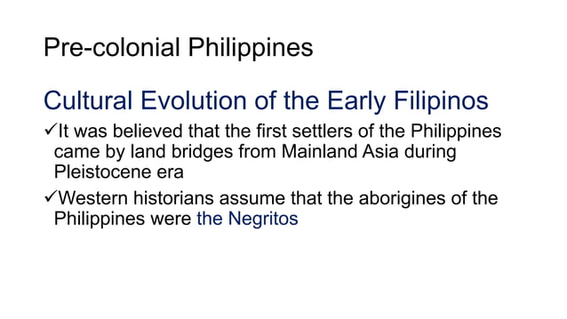 Theories on the origin of the filipinos | PPTX