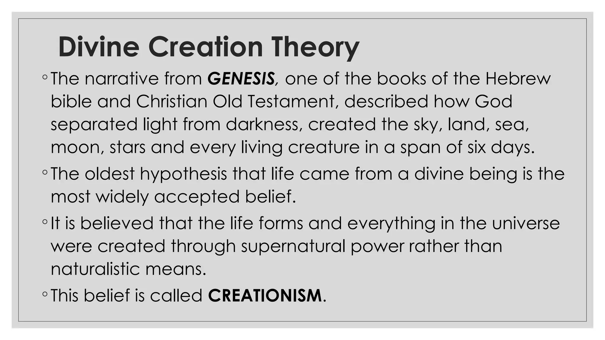 Theories on the origin of the universe.pptx