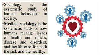 Theories & perspectives on sociology of health & medicine | PPTX