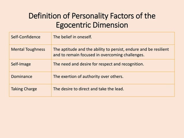 Theories, premises, concepts and typology of the integrated model of ...