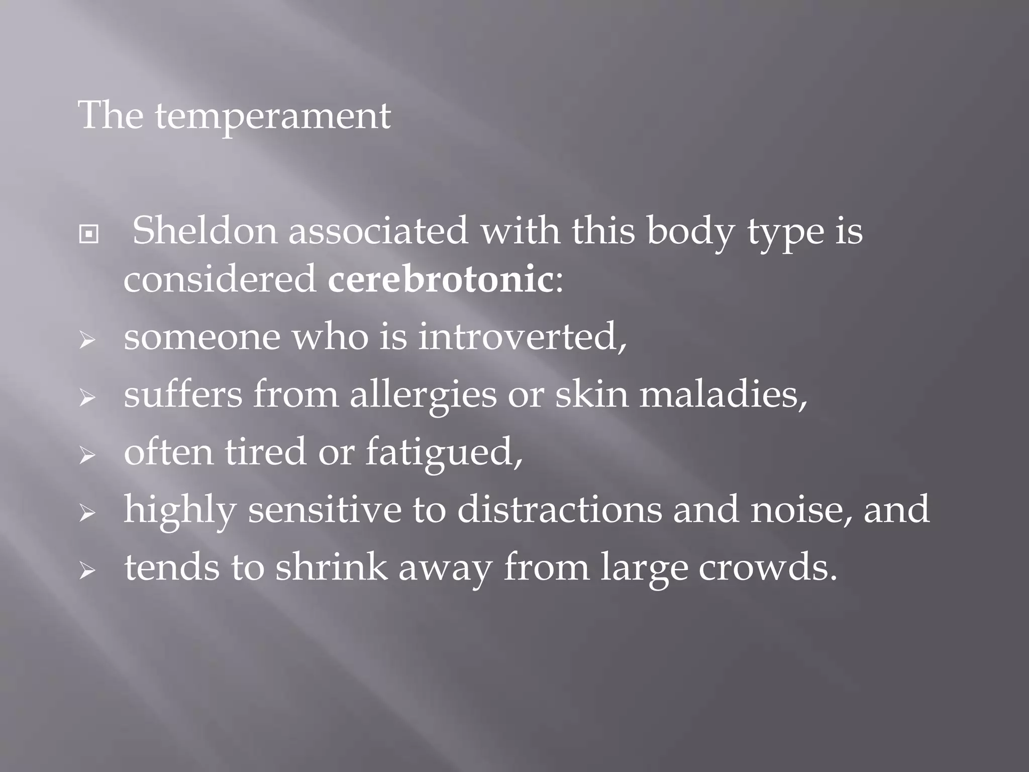 Theories related to physical appearance | PPTX