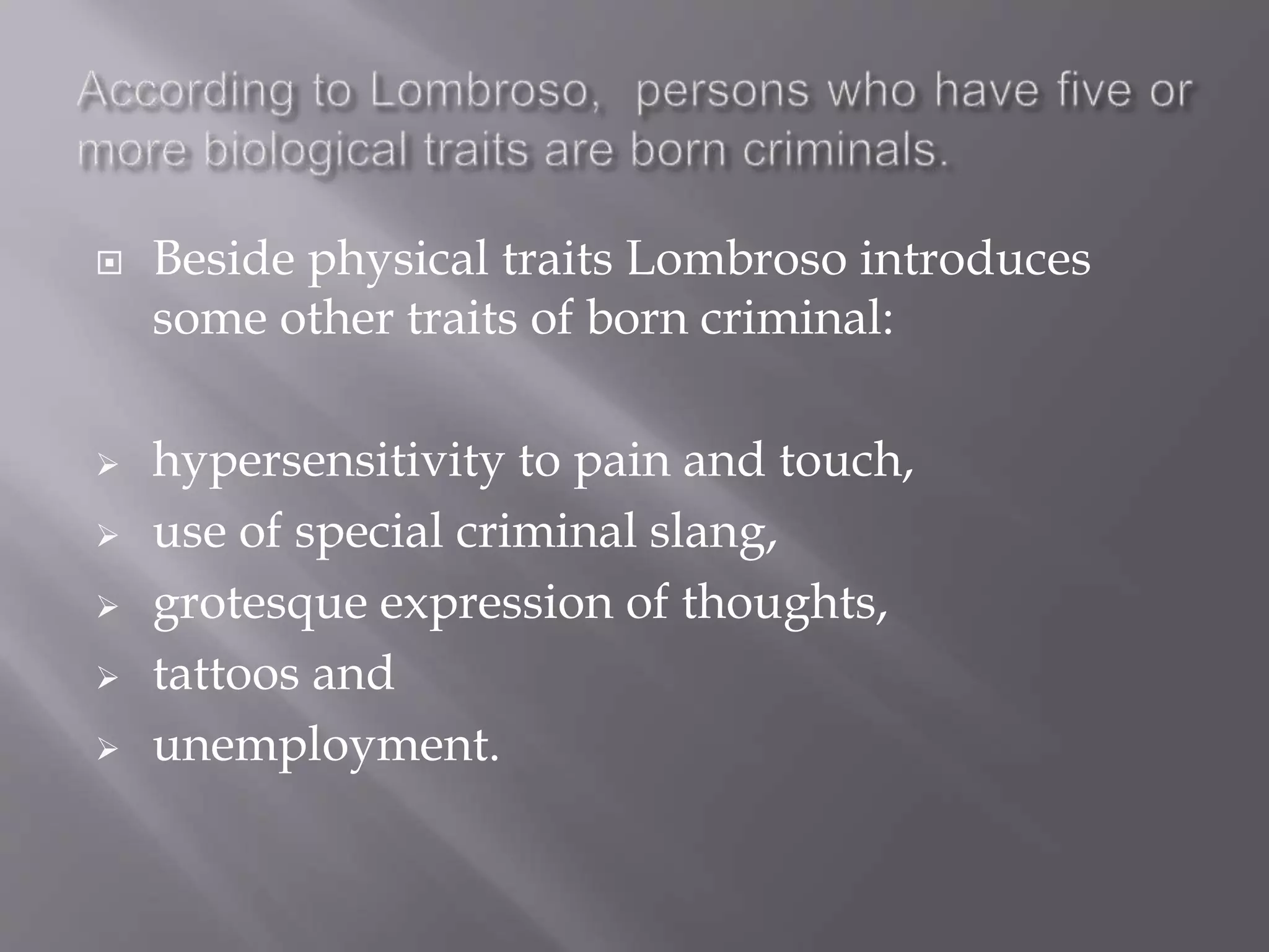 Theories related to physical appearance | PPTX