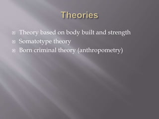 Theories related to physical appearance | PPTX