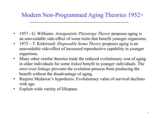 Theories of Biological Aging and Implications for Public Health ...