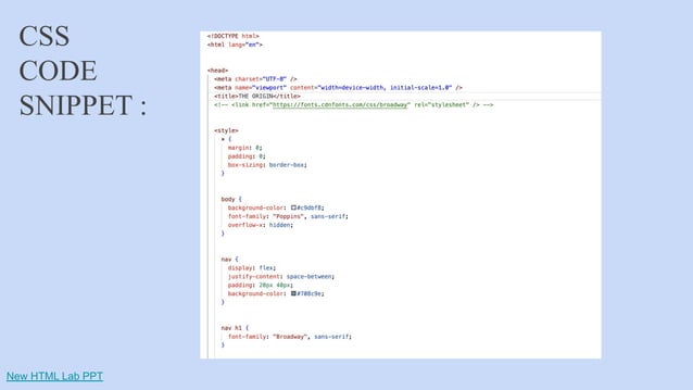 The Origin - A Simple Presentation on any project | PDF