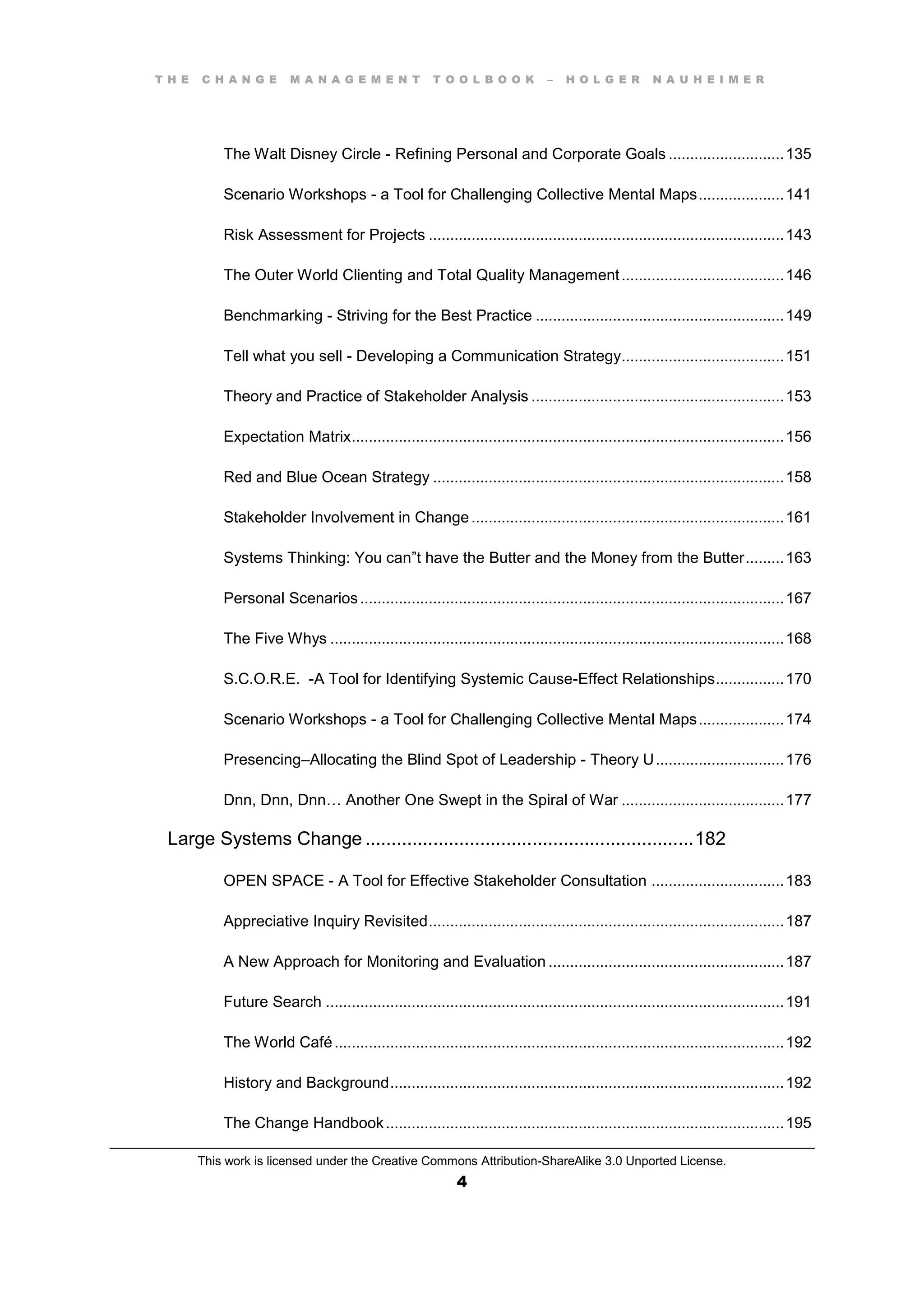 The Original Change Management Tool Book | PDF