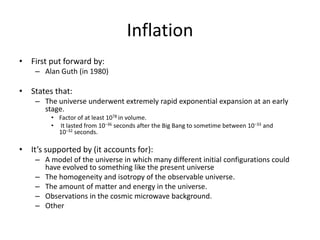 The origin and fate of the universe (power point) | PPTX