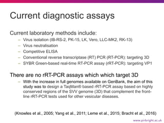 OS16 - 3.1.a The Origin, Evolution and Diagnosis of Seneca Valley Virus ...