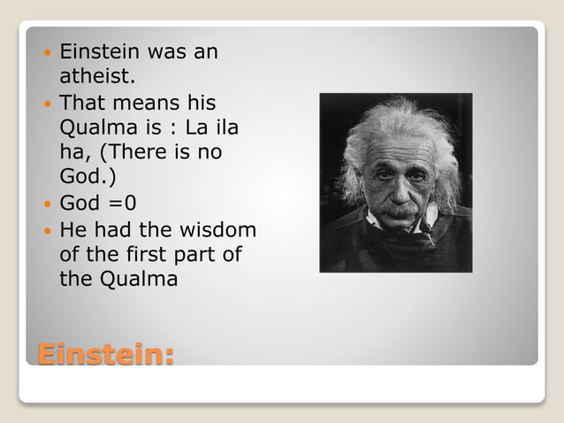 The origin of atheism from islam | PPT