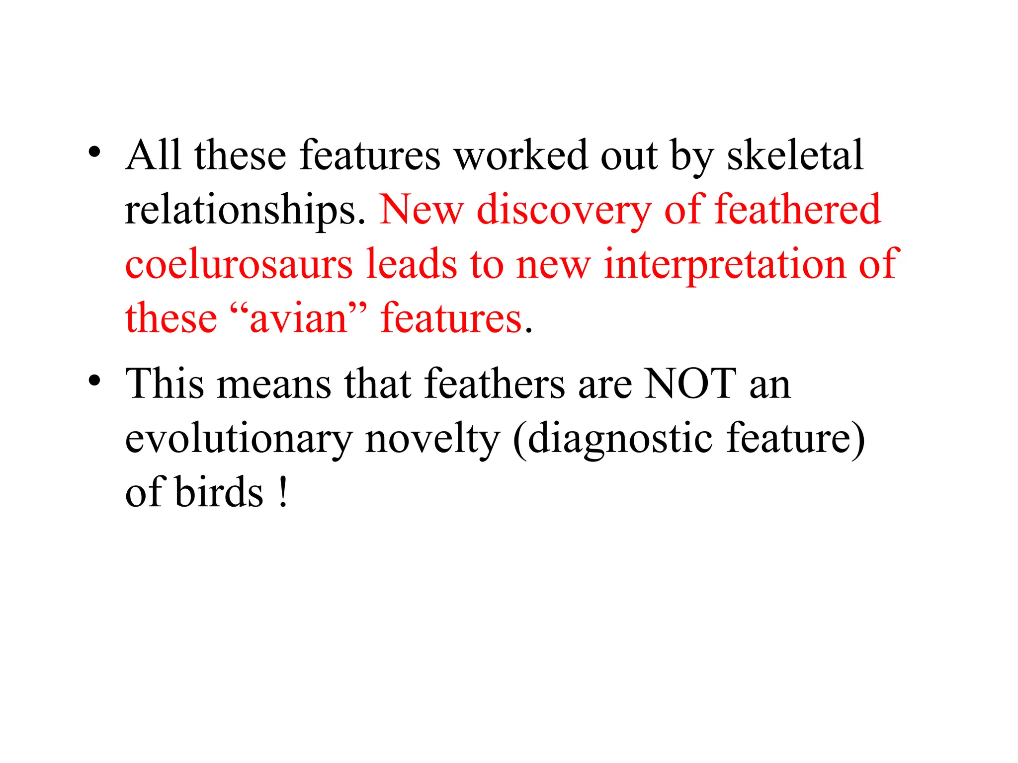 The Origin of Birds. Origin, classification and anatomy | PPT