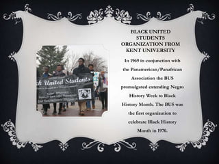 The origin of the observance of Black History Month in the U.S. | PPT