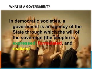 The origin of government | PPTX