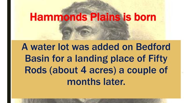 The Origin of Hammonds Plains | PPT