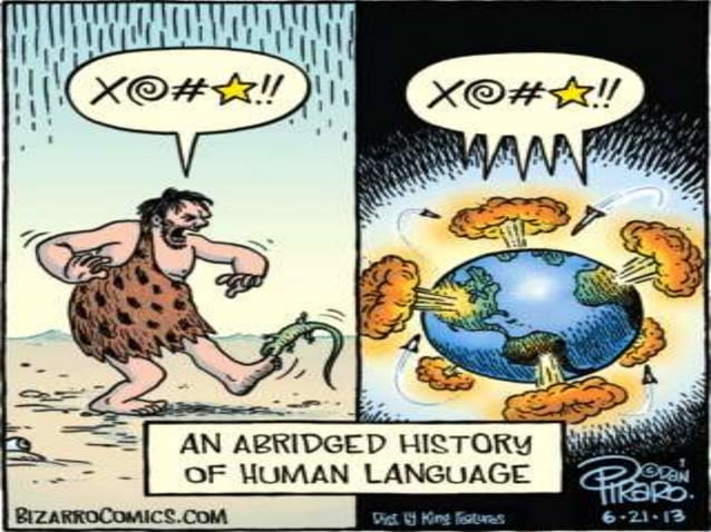 The origin of language | PPTX