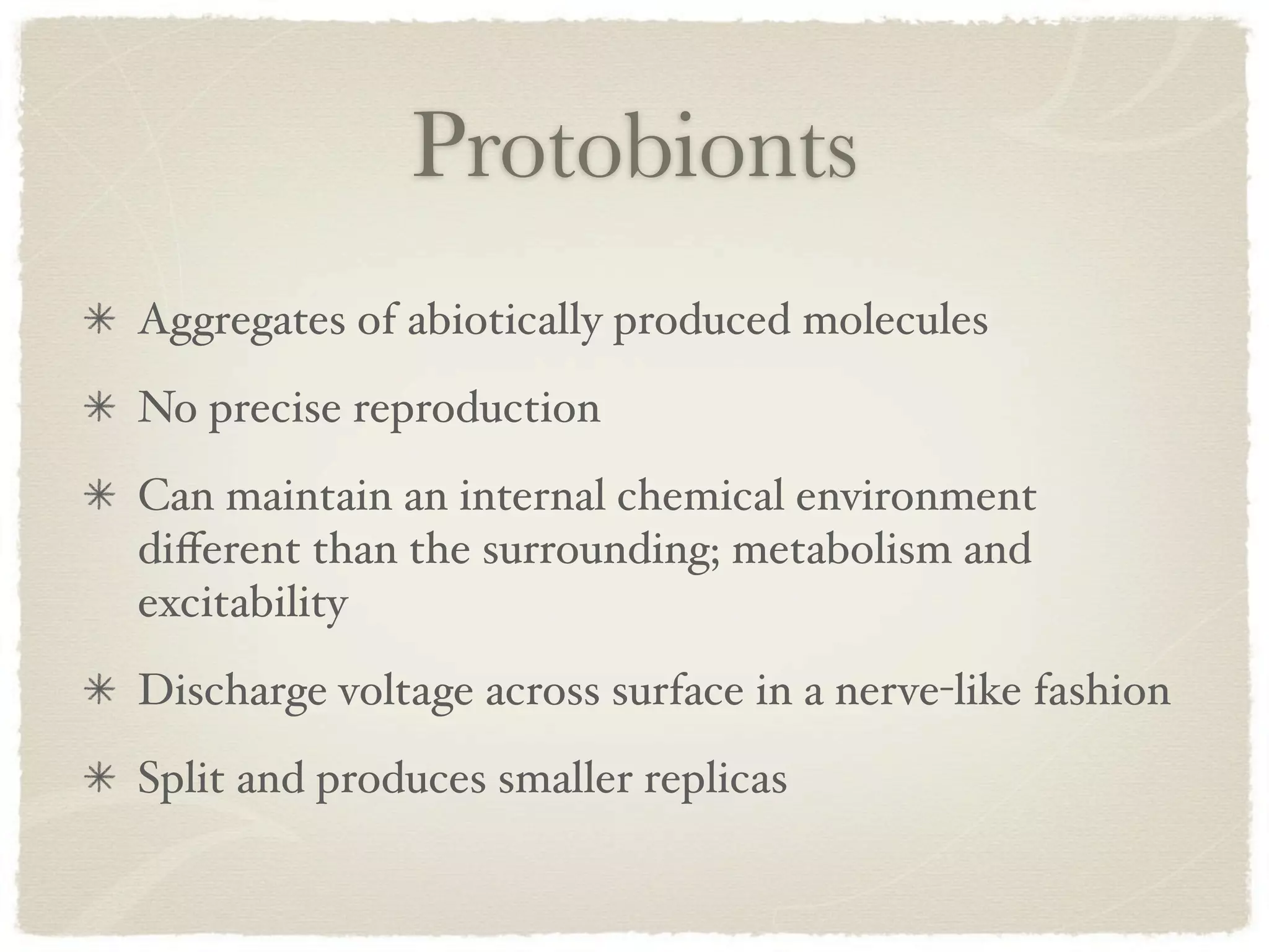 The Origin Of Life | ZIP