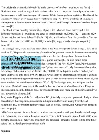 The origin of mathematical thought lie in the concepts of number, m.pdf