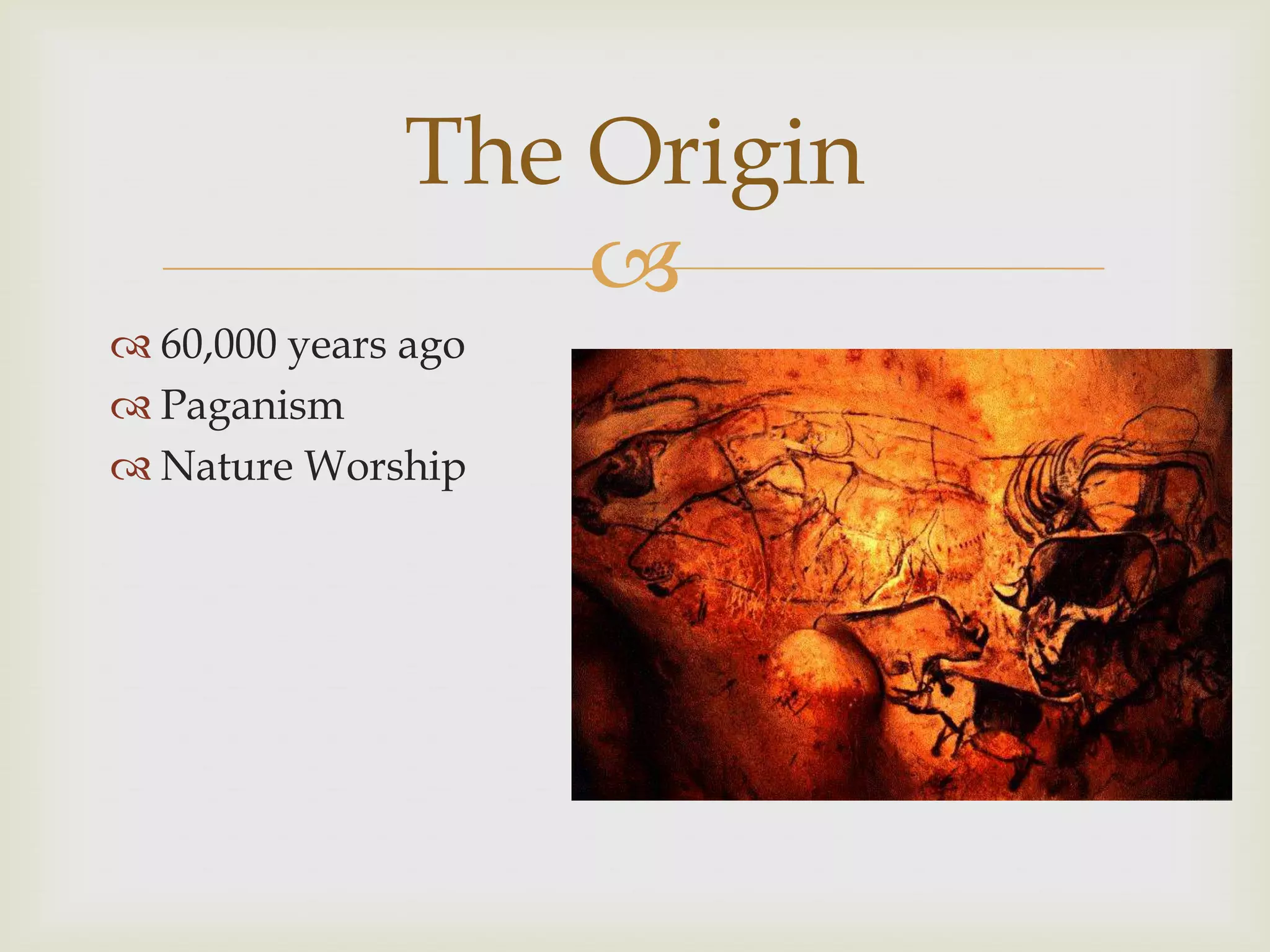 The Origin of Religion | PPTX