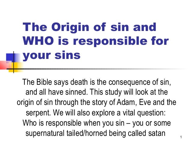 The Origin Of Sin – Original sin – ZRYT