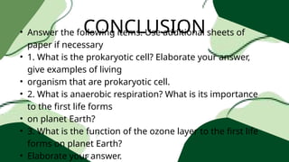 The Origin of the First Life Forms on Earth.pptx