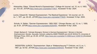 The origin of the word “Expressionism”.. | PPTX | Modern Art | Fine Art